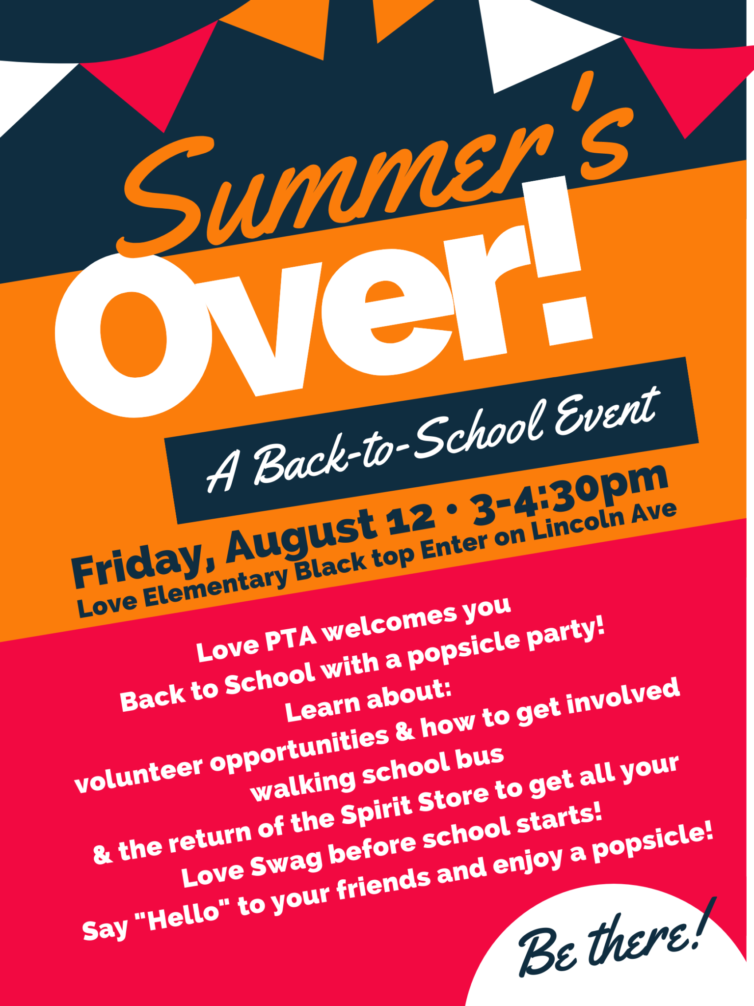 Back To School Event Love Elementary PTA